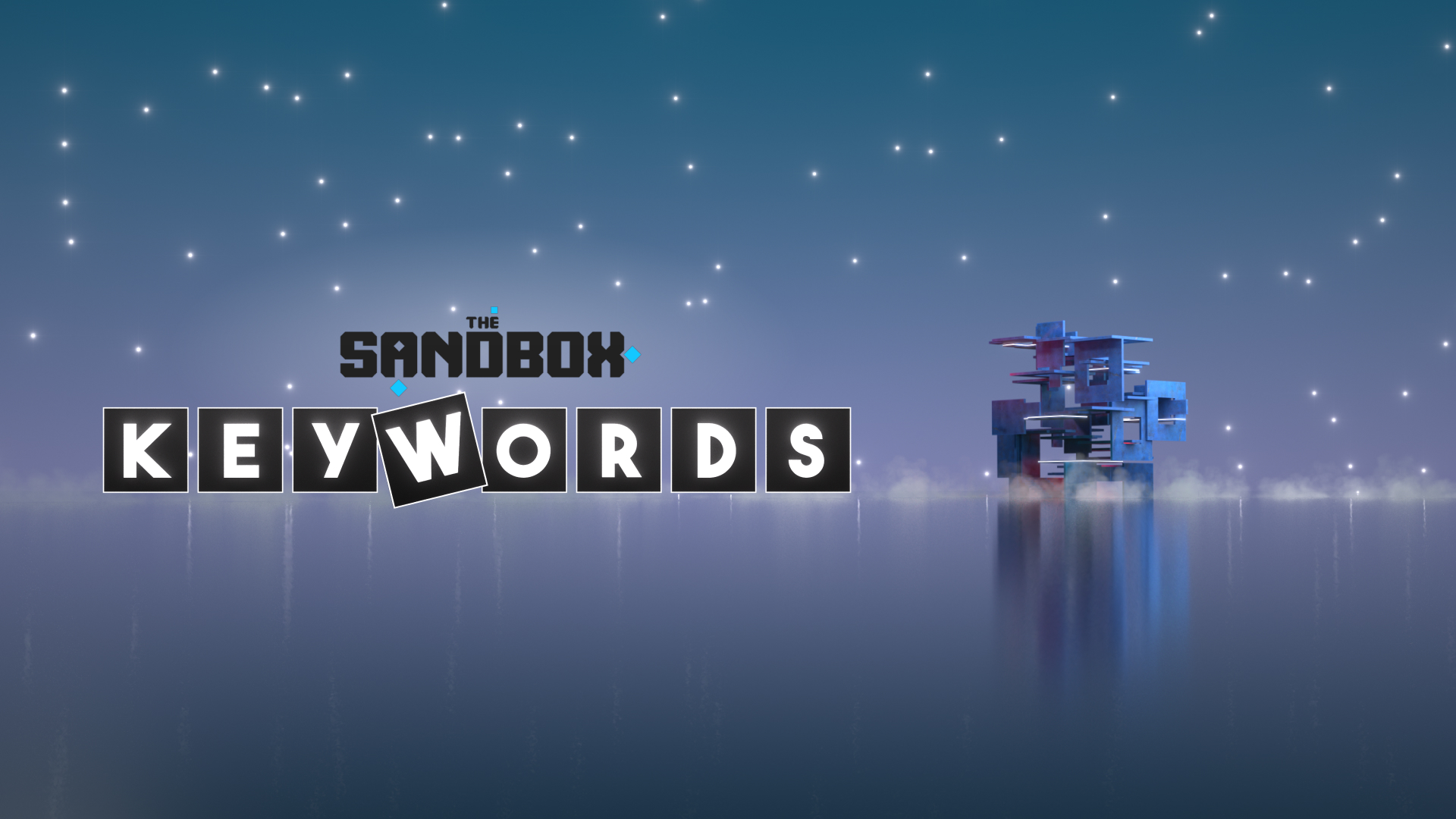 The Sandbox - Key Words - Special Web3