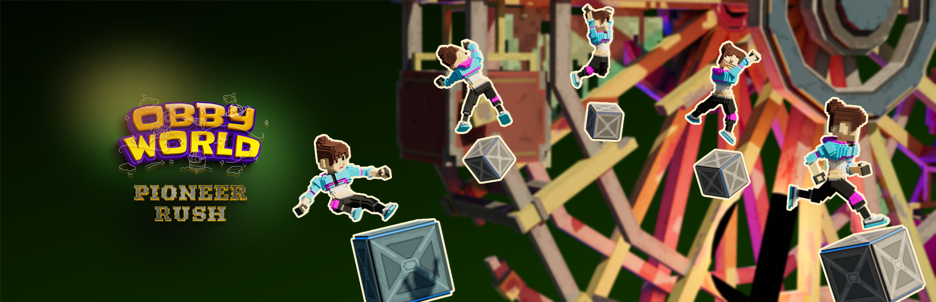 The Sandbox - Obby World: Pioneer Rush