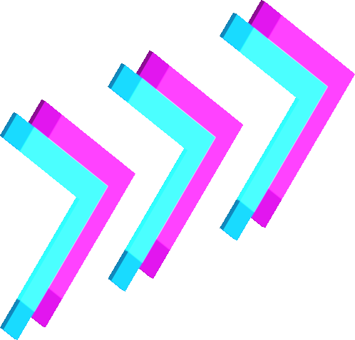 The Sandbox - Glowing Neon Arrow Sign