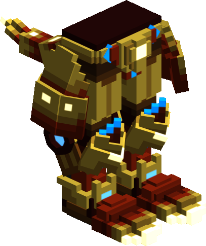 The Sandbox - Crimson Gold Dragon Cyber Armor Legs