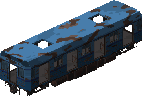 The Sandbox - Metro Train - The Walking Dead