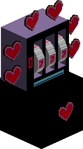 The Sandbox - slot machine hearts