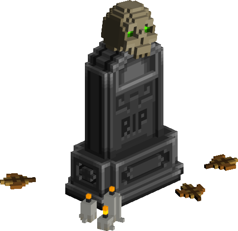The Sandbox - Graveyard Scene, RIP Tombstone