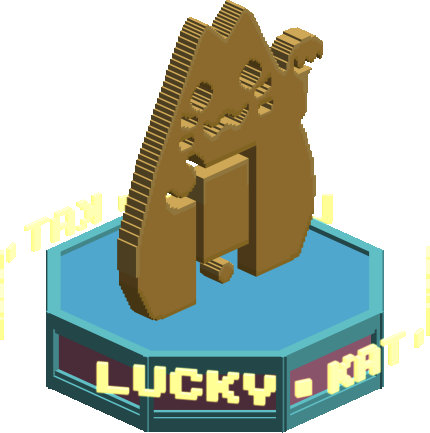 The Sandbox - Lucky Statue - Lucky Kat Land