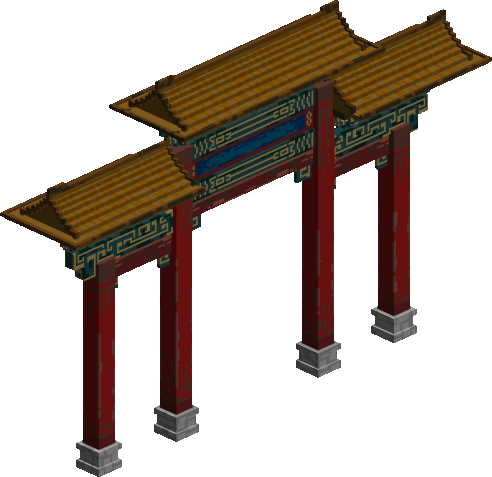 The Sandbox - Chinese Archway Building