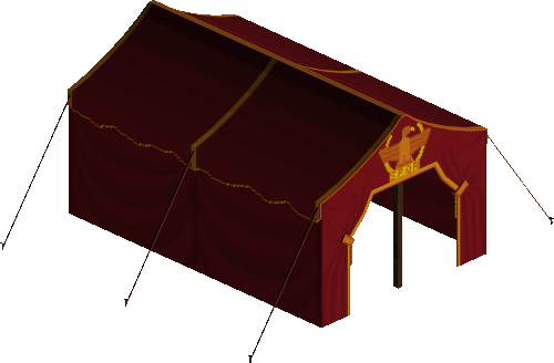 The Sandbox - Ancient roman tent