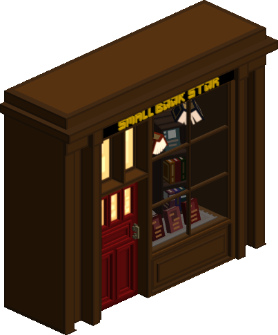 The Sandbox - Book Store Entrance