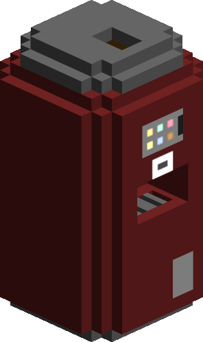 The Sandbox - Soda Shaped Vending Machine