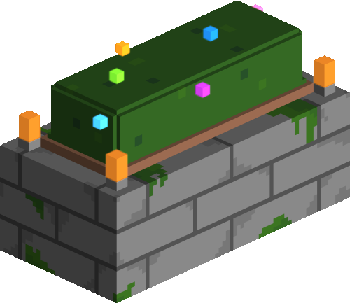 The Sandbox - Fairy shrubbery