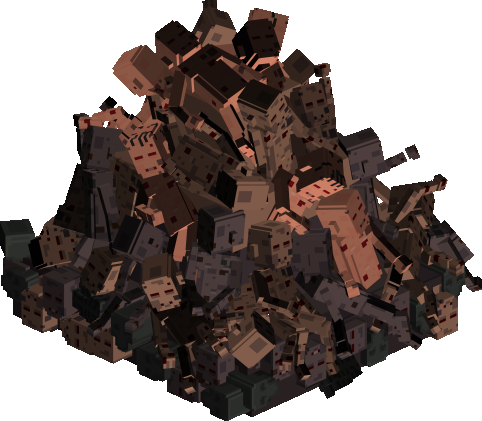 The Sandbox - Burnt Corpse Pile - YBBN