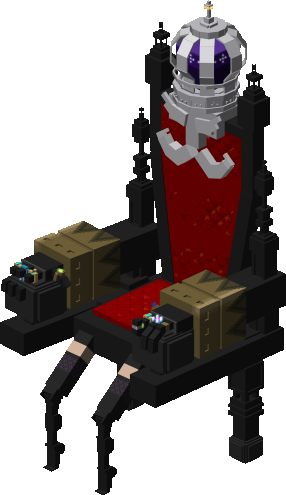 The Sandbox - D21 King Chair - CF Divergent Art