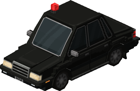 The Sandbox - Retro Edged TCI Police Car - Astory