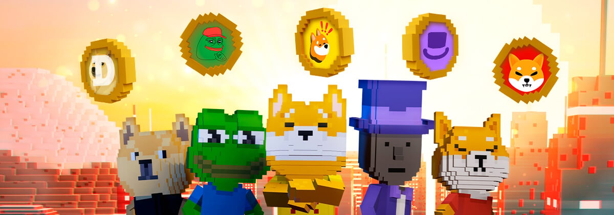 The Sandbox Shop - DEGEN Avatar - Rise of the Memecoins